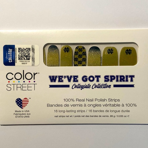 Color Street | Makeup | University Of Notre Dame Color Street Nail ...